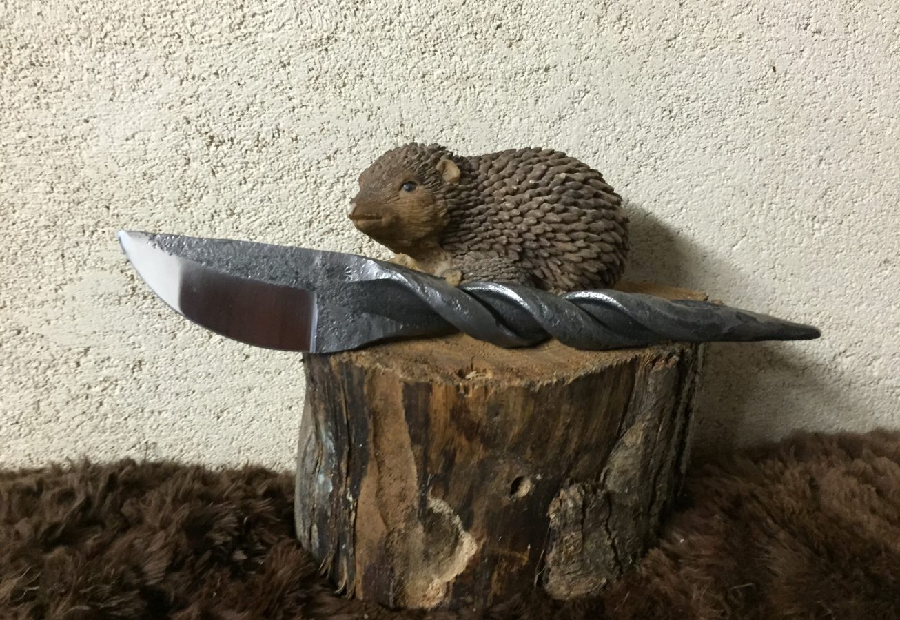 Brut de forge torsadé. | La Tite Forge